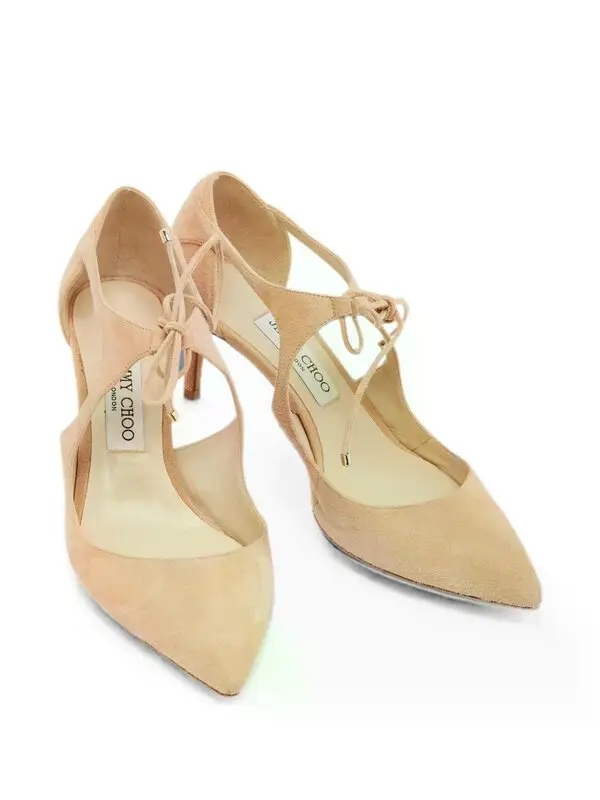 JIMMY CHOO Vanessa Ankle-tie Pumps