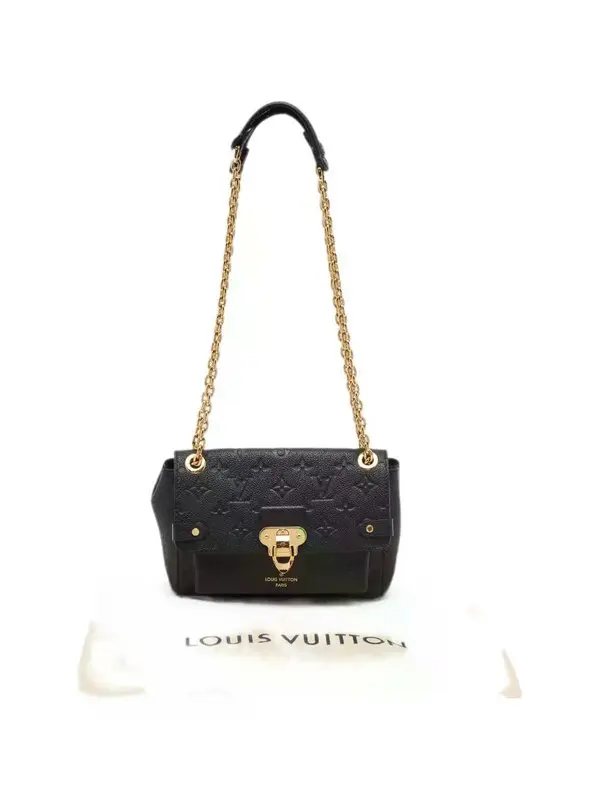 LOUIS VUITTON 2019 Bb Vavin Empreinte-leather Shoulder Bag