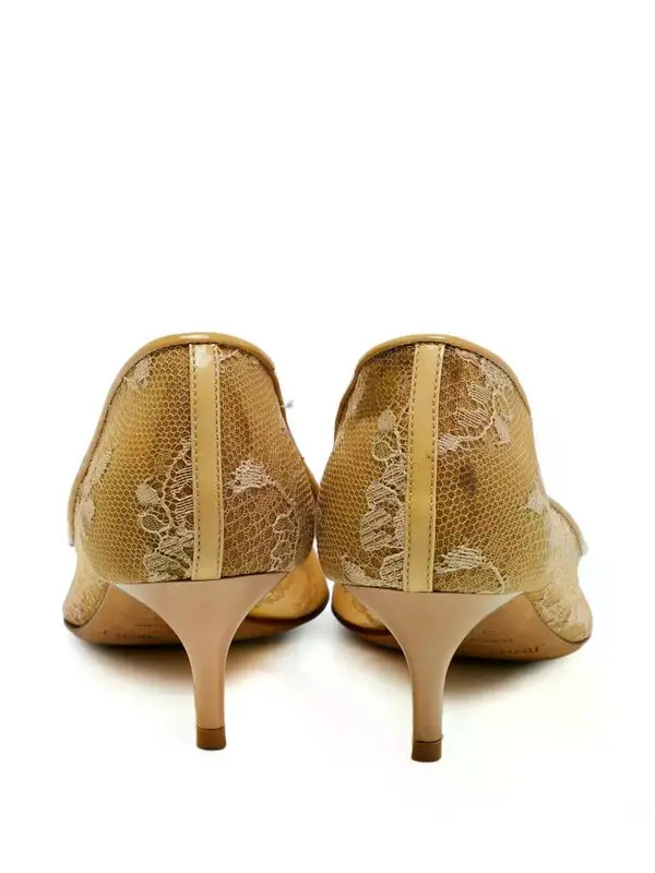 JIMMY CHOO Romy Lace Pumps - Neutrals