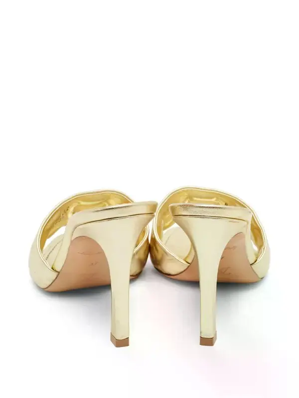 LOUIS VUITTON Revival Monogram Leather Sandals