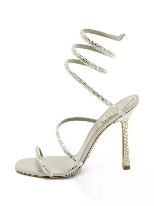 Rene Caovilla Cleo Crystal-embellished Sandals