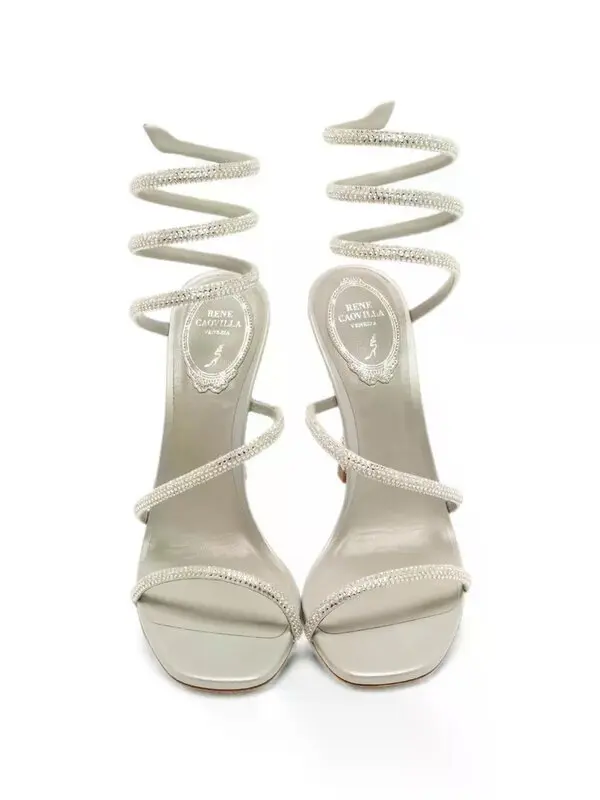 Rene Caovilla Cleo Crystal-embellished Sandals