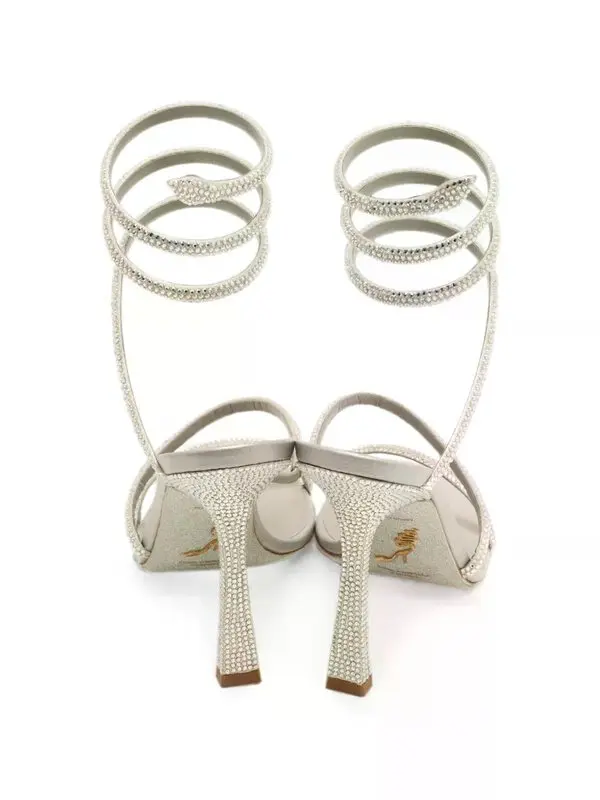 Rene Caovilla Cleo Crystal-embellished Sandals