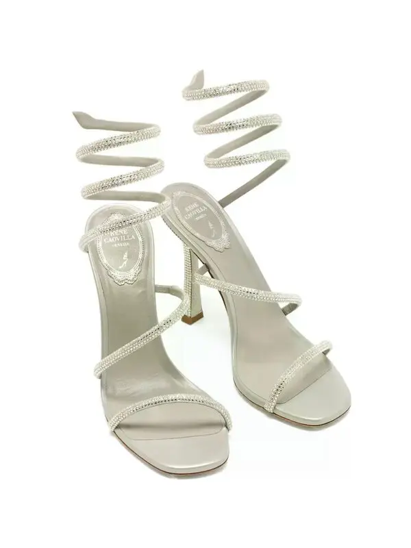 Rene Caovilla Cleo Crystal-embellished Sandals