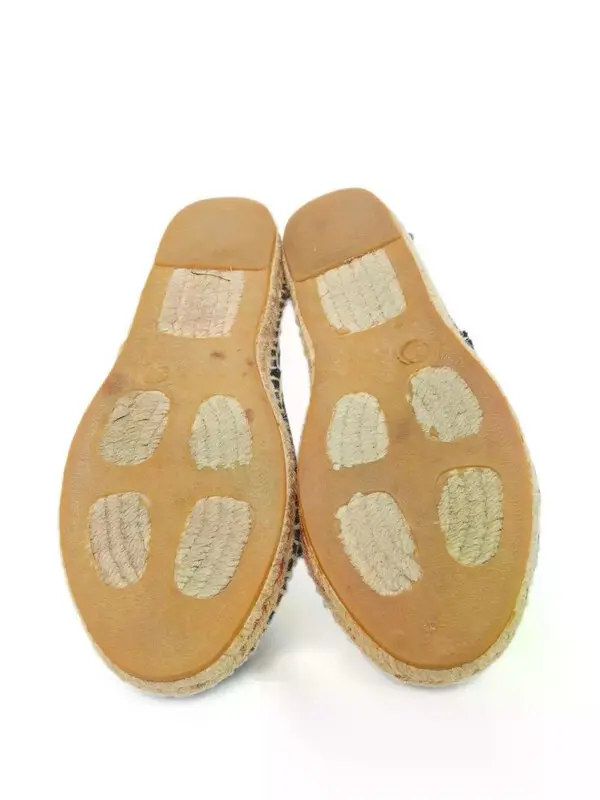 Carolina Herrera Logo-embroidered Slip-on Espadrilles