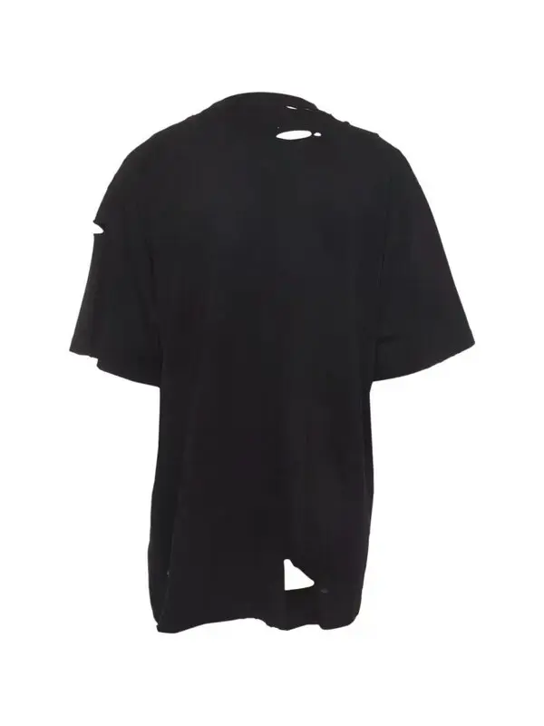 Balenciaga Caps Destroyed Flatground T-shirt