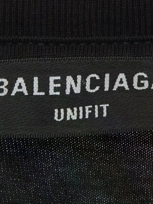 Balenciaga Caps Destroyed Flatground T-shirt