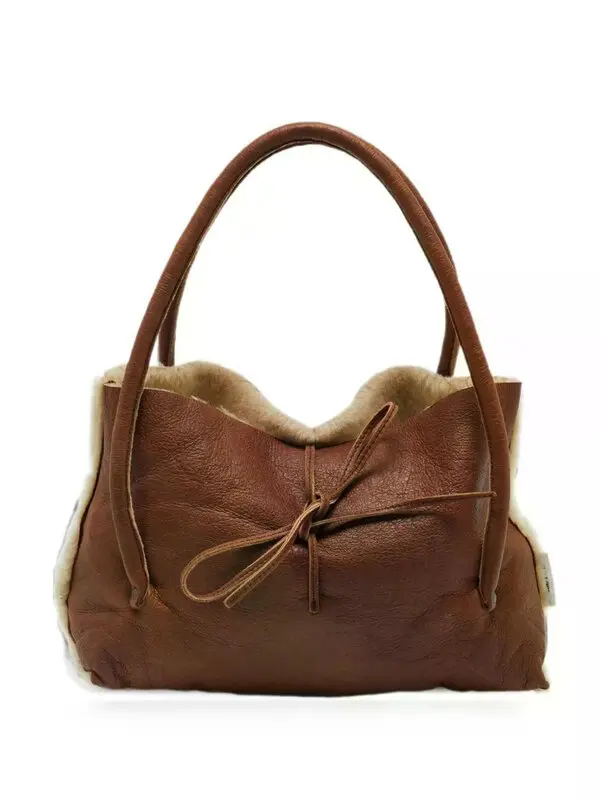 Miu Miu Leather Tote Bag