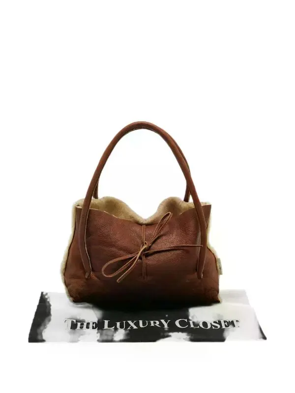 Miu Miu Leather Tote Bag
