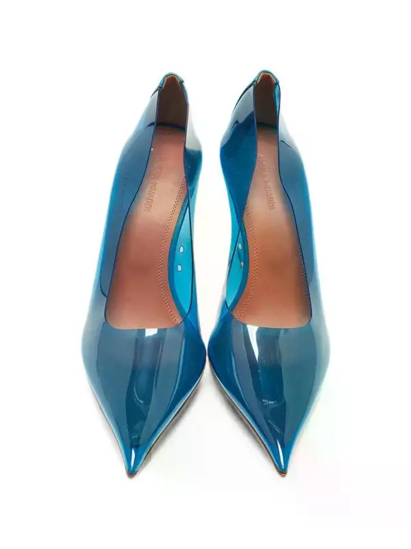 Amina Muaddi Ane Wedge-heel Pumps