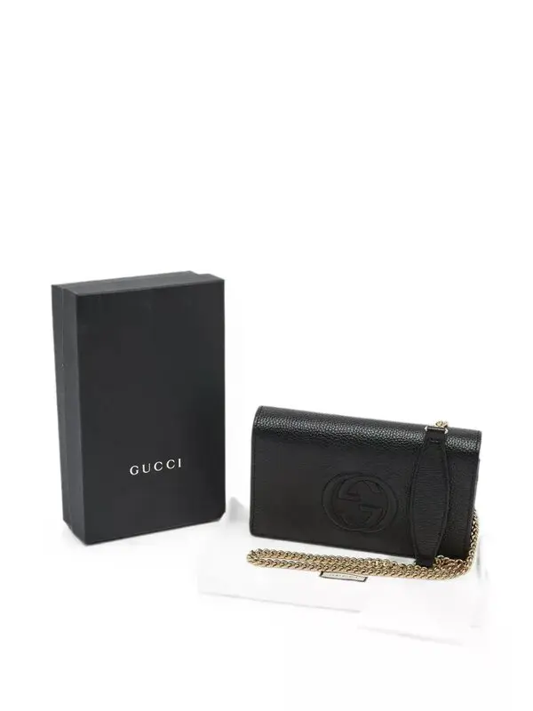 Gucci Soho Interlocking Double-g Cross Body Bag