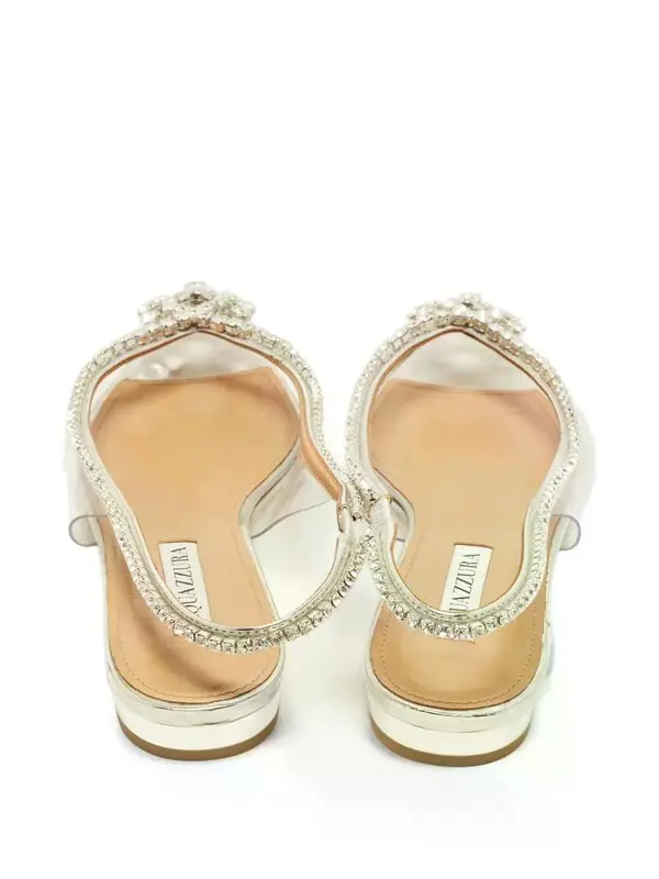 AQUAZZURA Embellished Ballet Flats