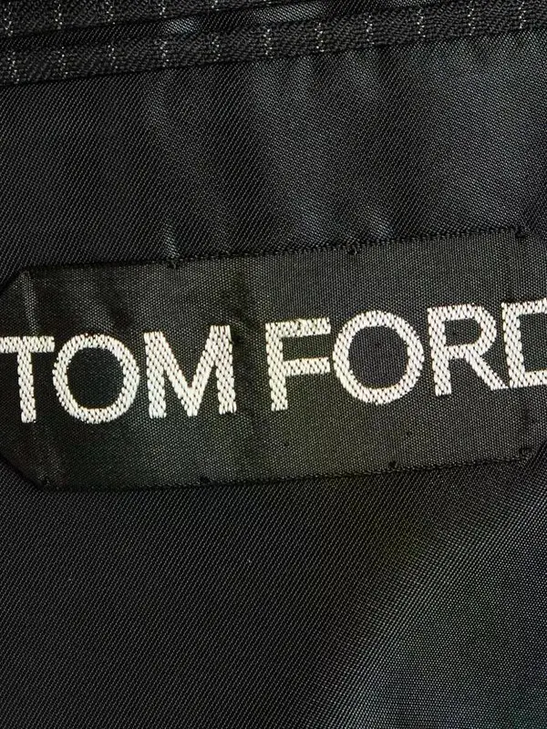 TOM FORD Striped Single-breasted Blazer