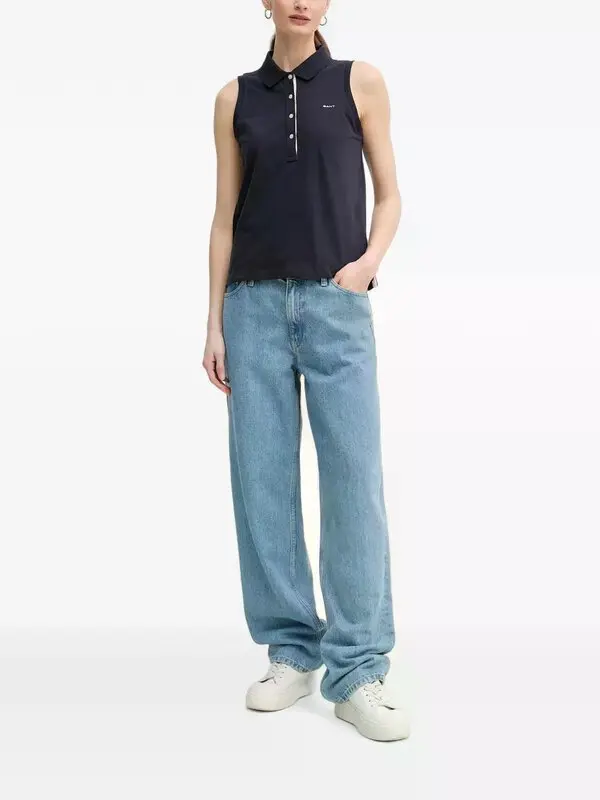 Gant Sleeveless Polo Top