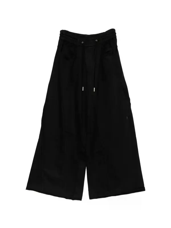 SONGZIO Drawstring Wide-leg Track Pants