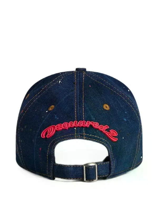 Dsquared2 Paint Splatter Baseball Cap