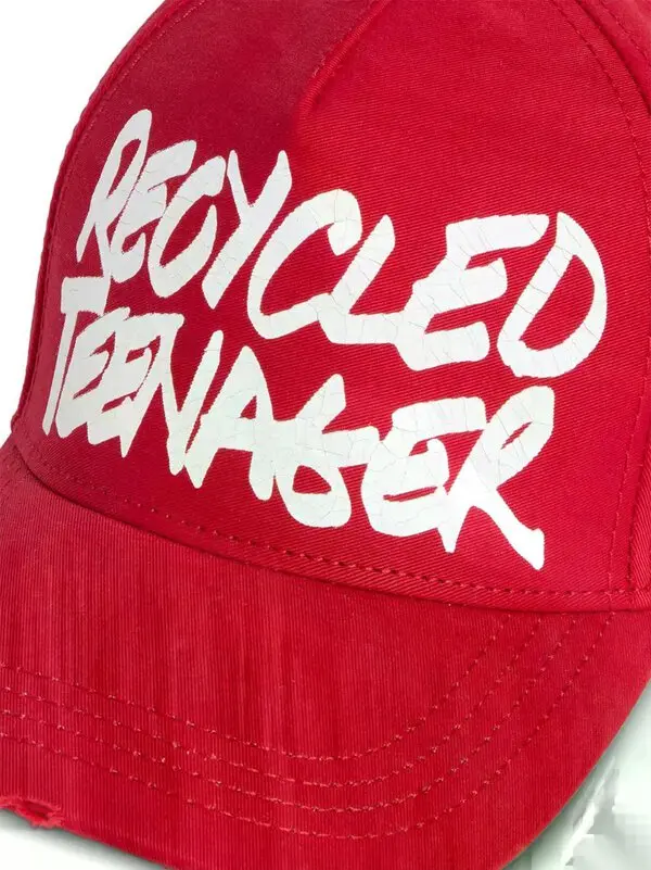 Dsquared2 Distressed Effect Baseball Cap