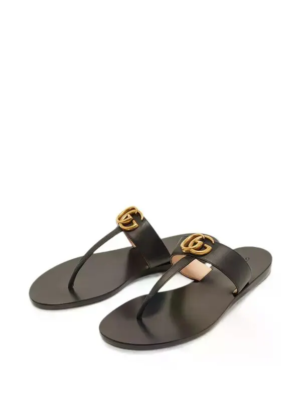 Gucci Gg Marmont Thong Sandals