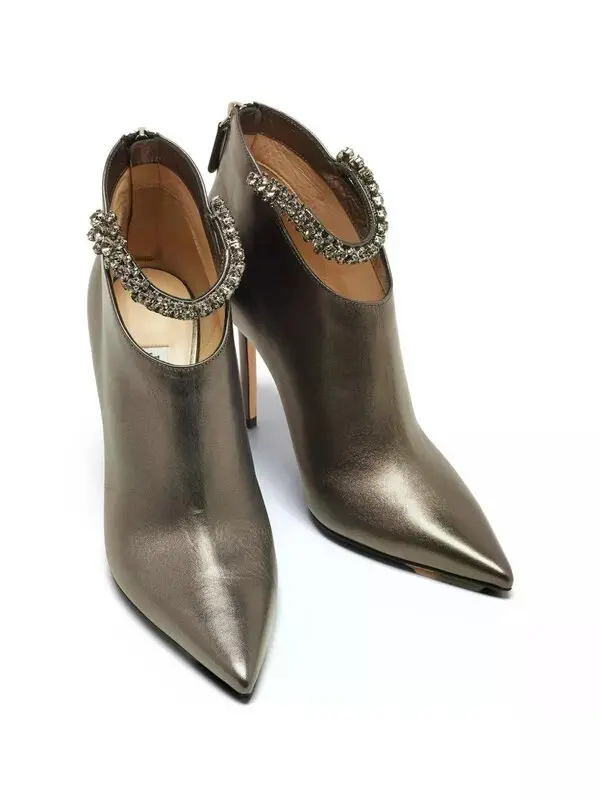 JIMMY CHOO Blaize Crystal Embellished Ankle Boots