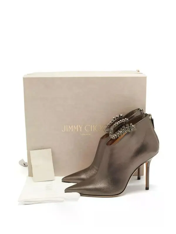 JIMMY CHOO Blaize Crystal Embellished Ankle Boots