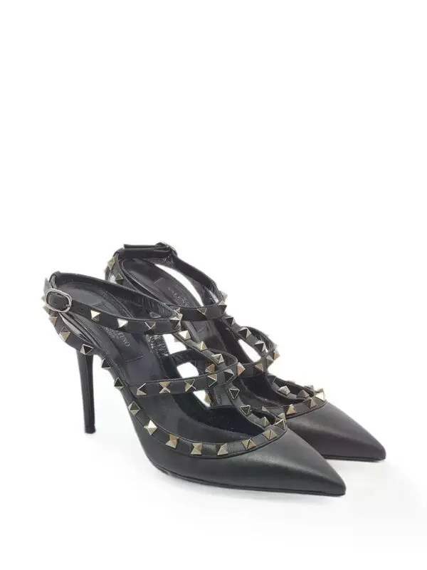 Valentino Garavani Rockstud Embellished Stiletto Pumps