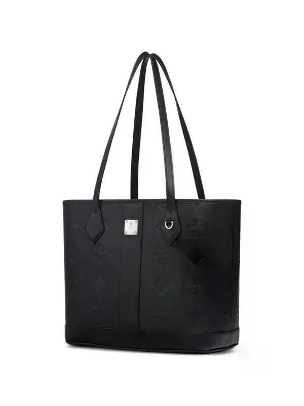 Mcm Small Liz Embossed Leather Tote Bag