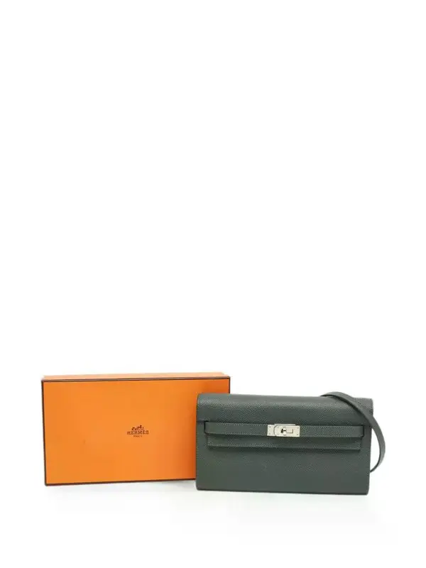 Hermès Kelly To Go Wallet In Epsom Leather