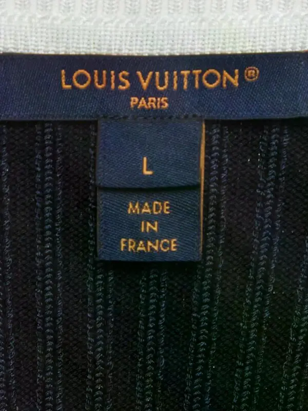 LOUIS VUITTON Ribbed-knit Pleated-skirt Mini Dress