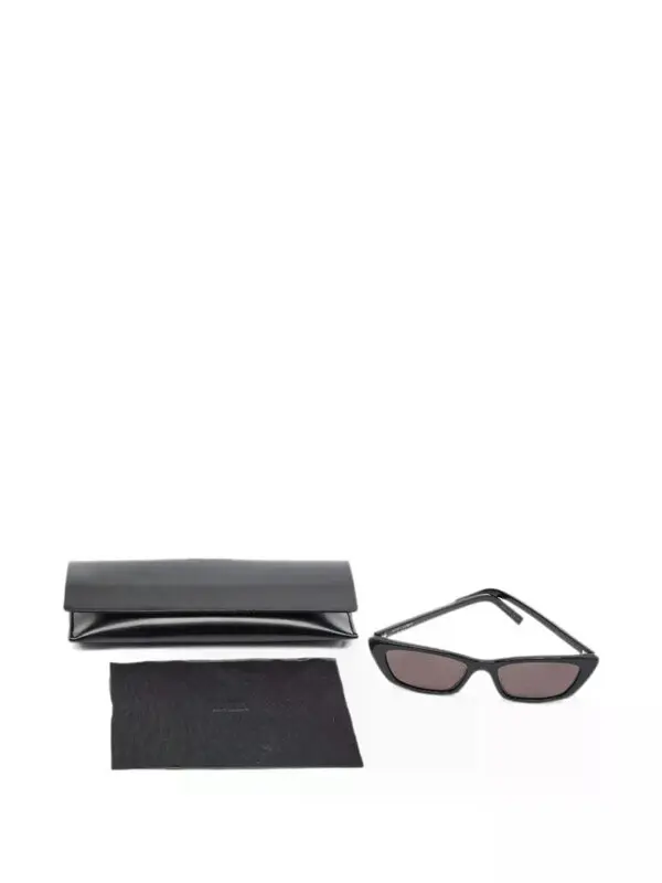 Saint Laurent Sl277 Cat-eye Sunglasses - Grey