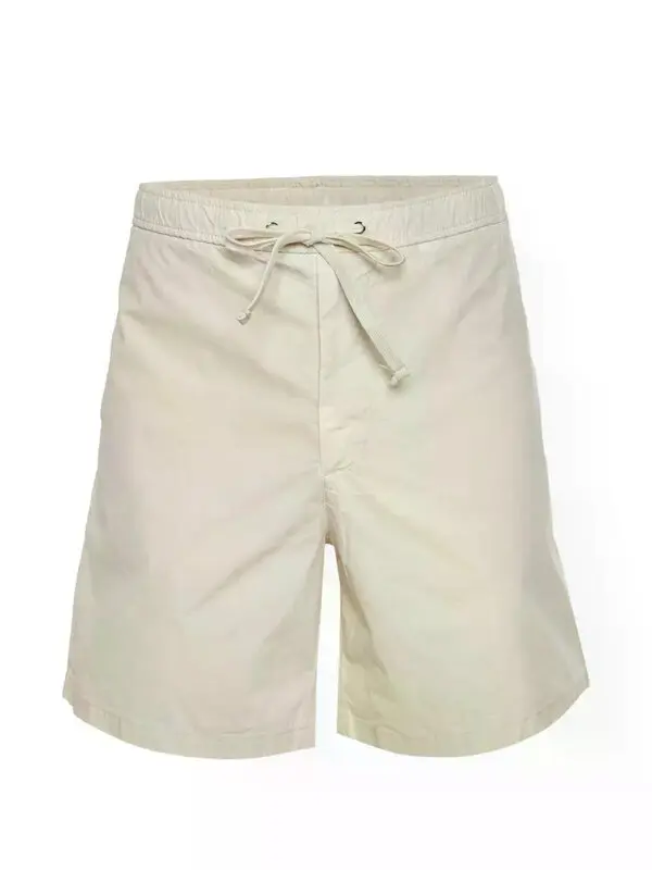BOSS Karlos Poplin Shorts - Neutrals