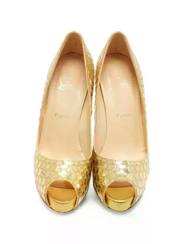 CHRISTIAN LOUBOUTIN Poseidon Heeled Pumps