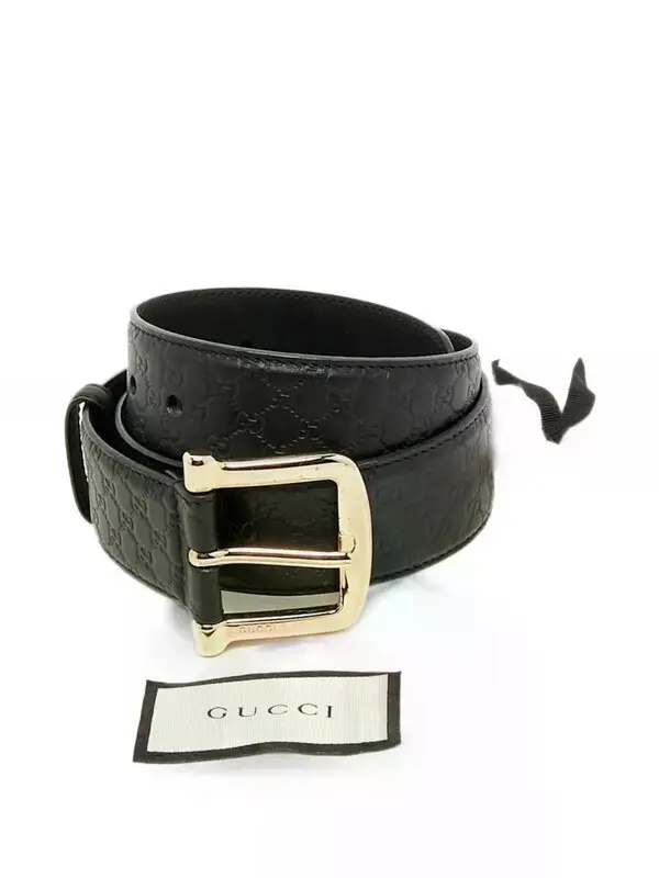 Gucci Microguccissima Leather Belt