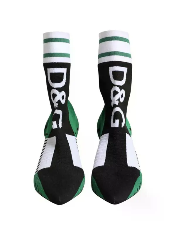 Dolce & Gabbana Logo-print Ankle Boots