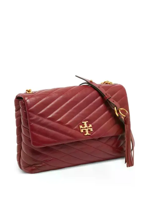 Tory Burch Kira Chevron-quilted Shoulder Bag - Red