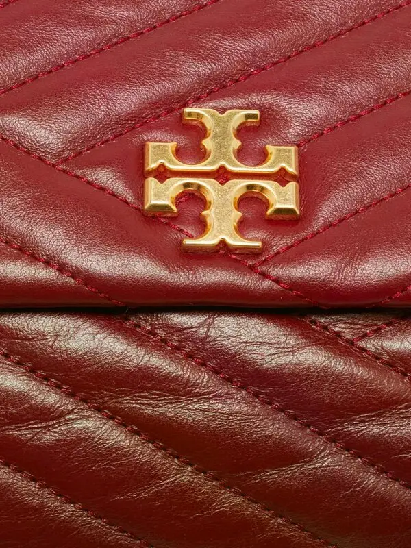 Tory Burch Kira Chevron-quilted Shoulder Bag - Red