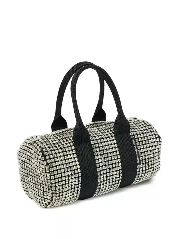 ALEXANDER WANG Mini Cruiser Crystal-embellished Tote Bag