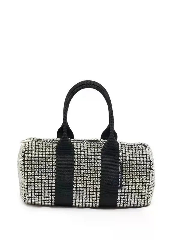 ALEXANDER WANG Mini Cruiser Crystal-embellished Tote Bag