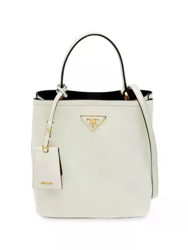Prada Panier Leather Tote Bag