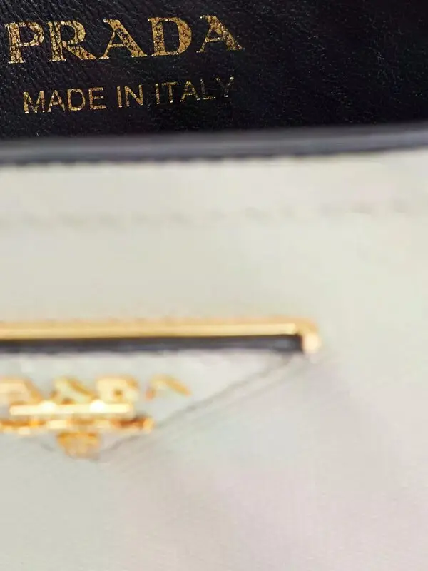 Prada Panier Leather Tote Bag