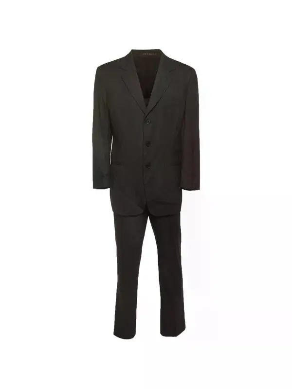 Emporio Armani Pinstriped Wool Suit