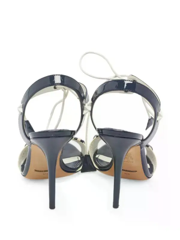 Dolce & Gabbana Star-embellished Lace-up Heeled Sandals