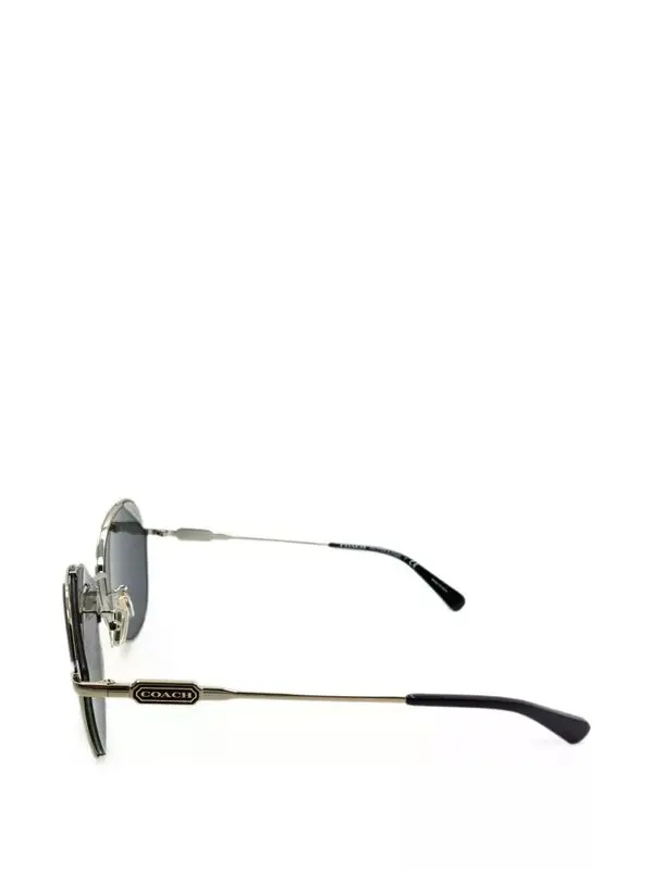 COACH Logo-plaque Cat-eye Frame Sunglasses
