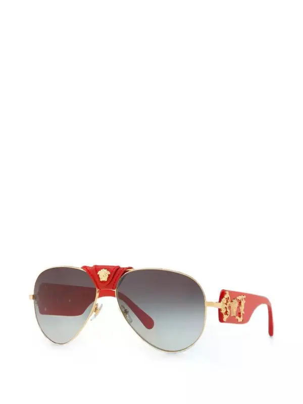 Versace Medusa Pilot Sunglasses