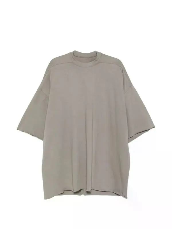 Rick Owens Raw-edge T-shirt - Grey