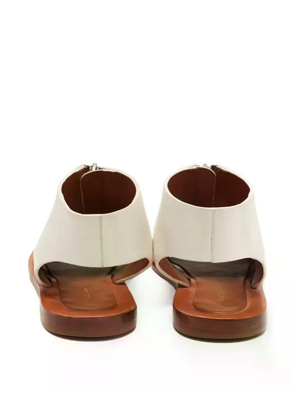 Celine Zip Detail Sandals