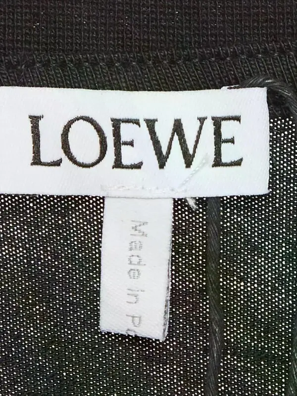 Loewe Logo Embroidered T-shirt