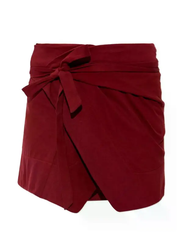 Isabel Marant Étoile Berenice Wrap-style Mini Skirt