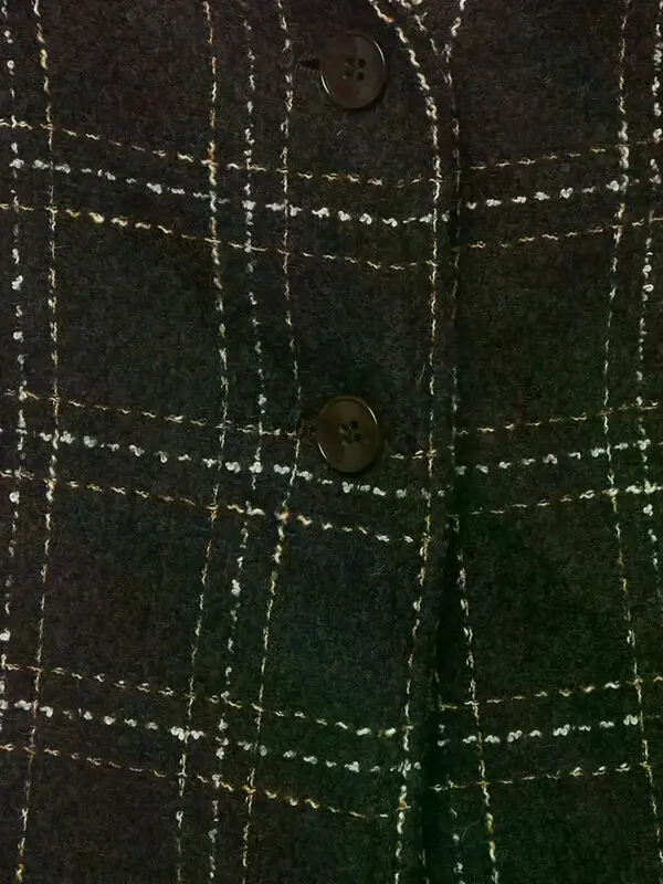 Etro Checked Single-breasted Blazer