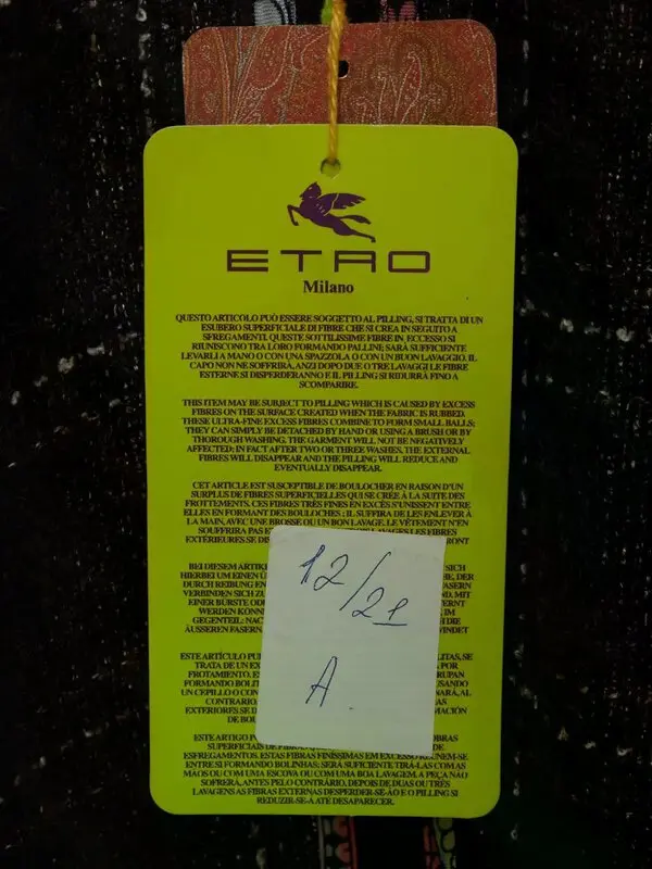 Etro Checked Single-breasted Blazer
