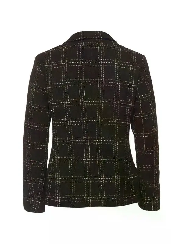 Etro Checked Single-breasted Blazer